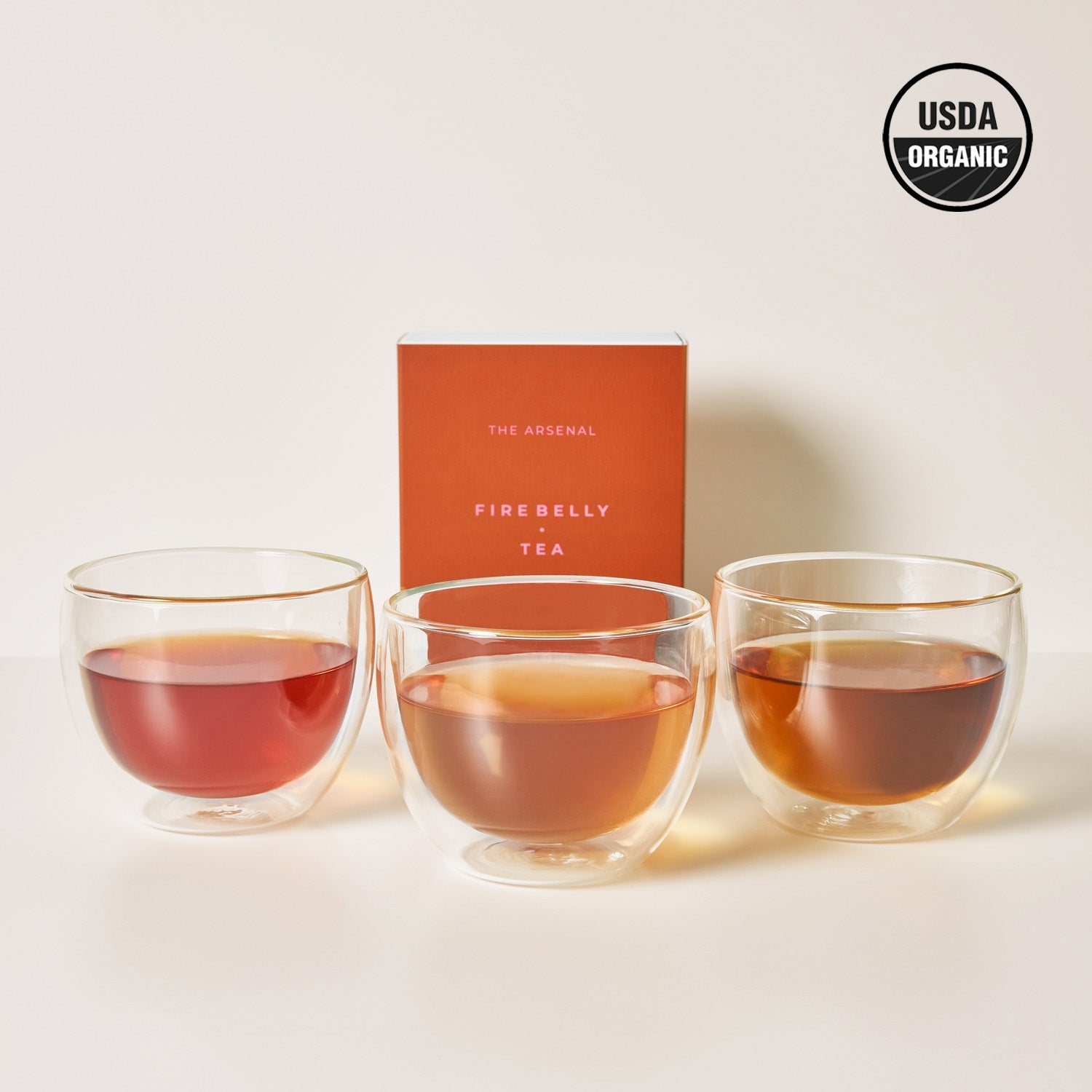 The Arsenal 3 Tea Variety Pack: Organic Teas for Your Day – Firebelly Tea